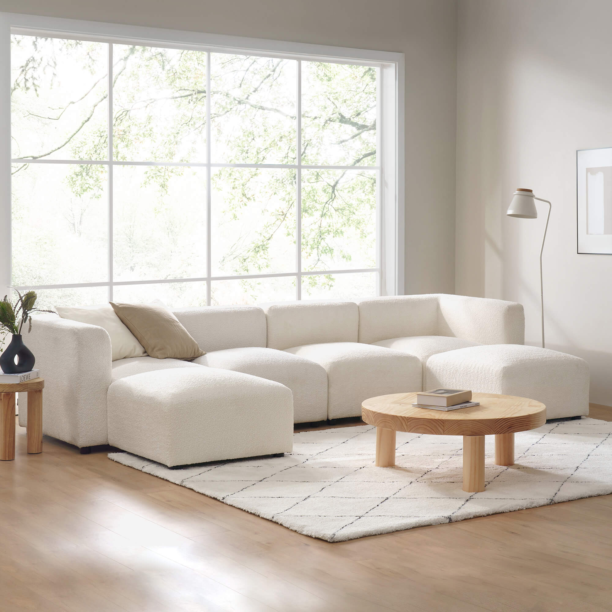 Boucle Modular Sofa